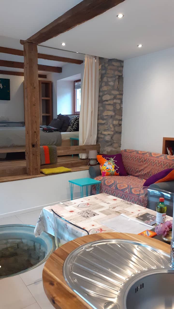 Studio 25m2 "La Petite Source" - Canton de Fribourg
