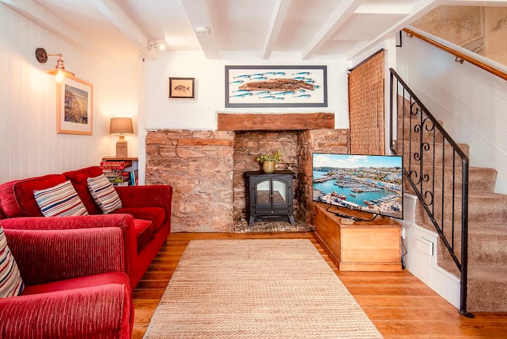 Harbour Views, Location & Character - With Parking - Brixham