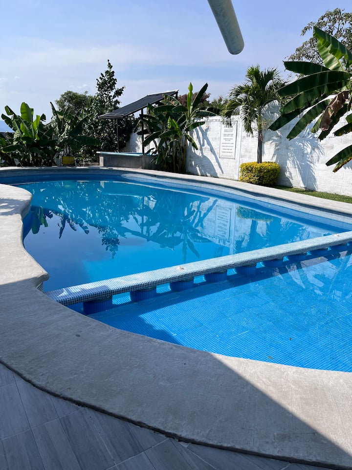 Casa Con Inigualable Alberca Perfecta P/ Familias - Cocoyoc