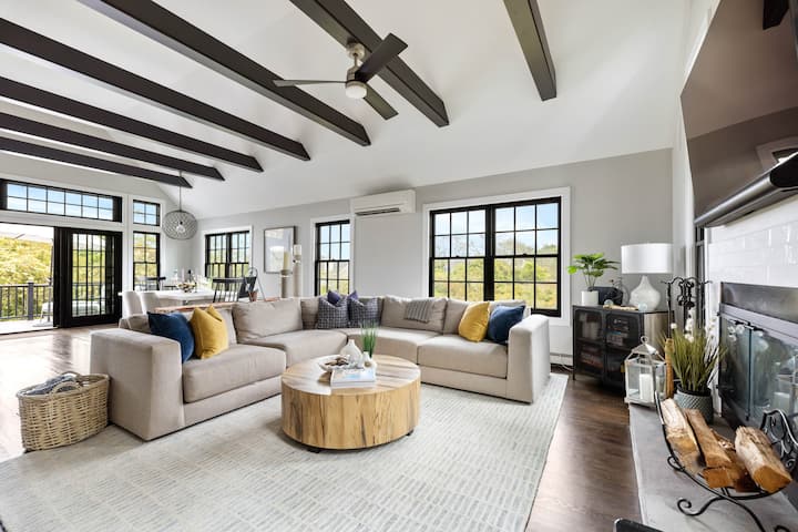 Modern Montauk Beach Retreat-steps To Crow’s Nest. - Montauk, NY