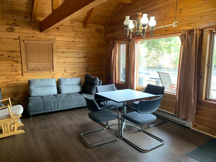 Petit Héron Au Bord De La Rivière Jacques Cartier - Quebec