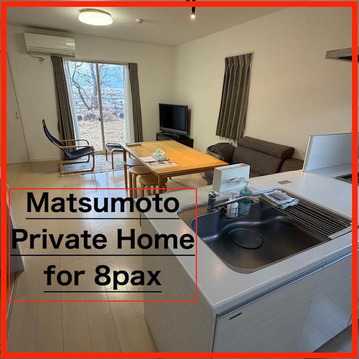 Matsumoto Private Home Stay For 8 Pax - Matsumoto