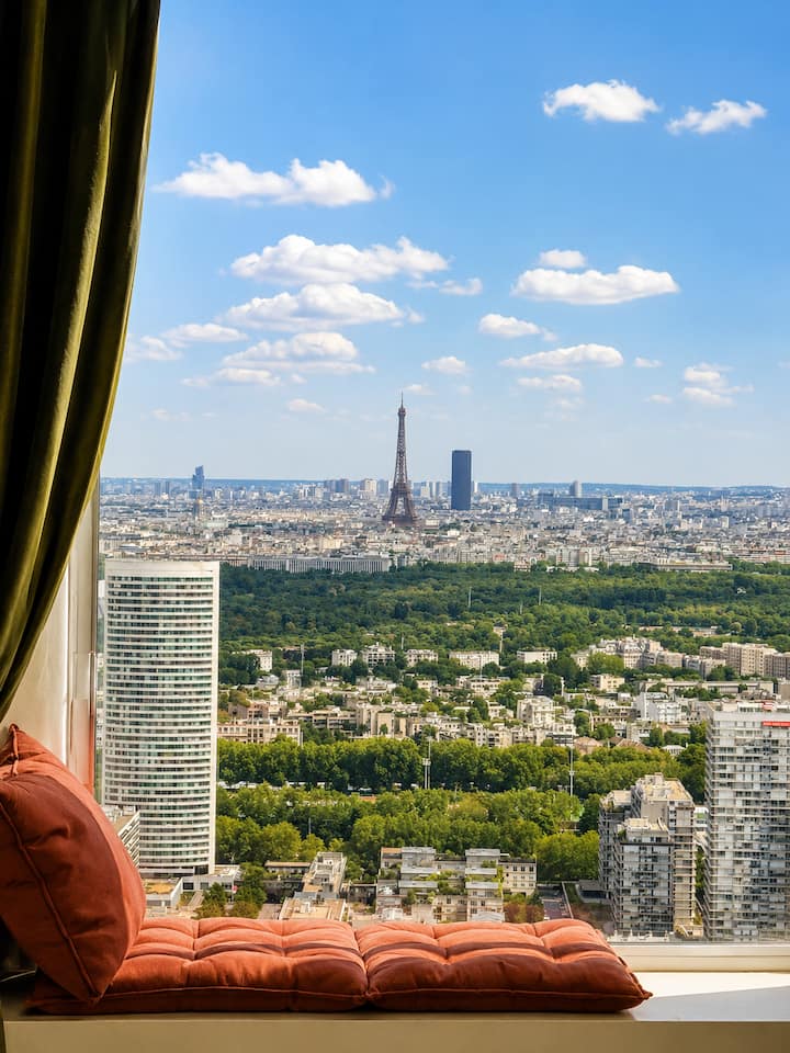 Studio Avec Une Vue Imprenable Sur Paris - Puteaux