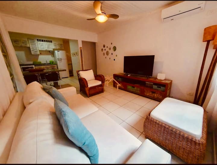 Zcasa Aconchegante Em Condomínio Pé Na Areia! - São Sebastião