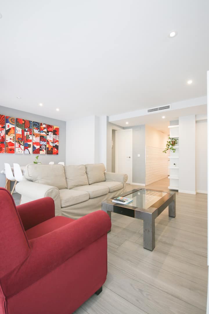 Apartamento Nuevo, Céntrico Con A/c Y Estilo úNico - Benicàssim
