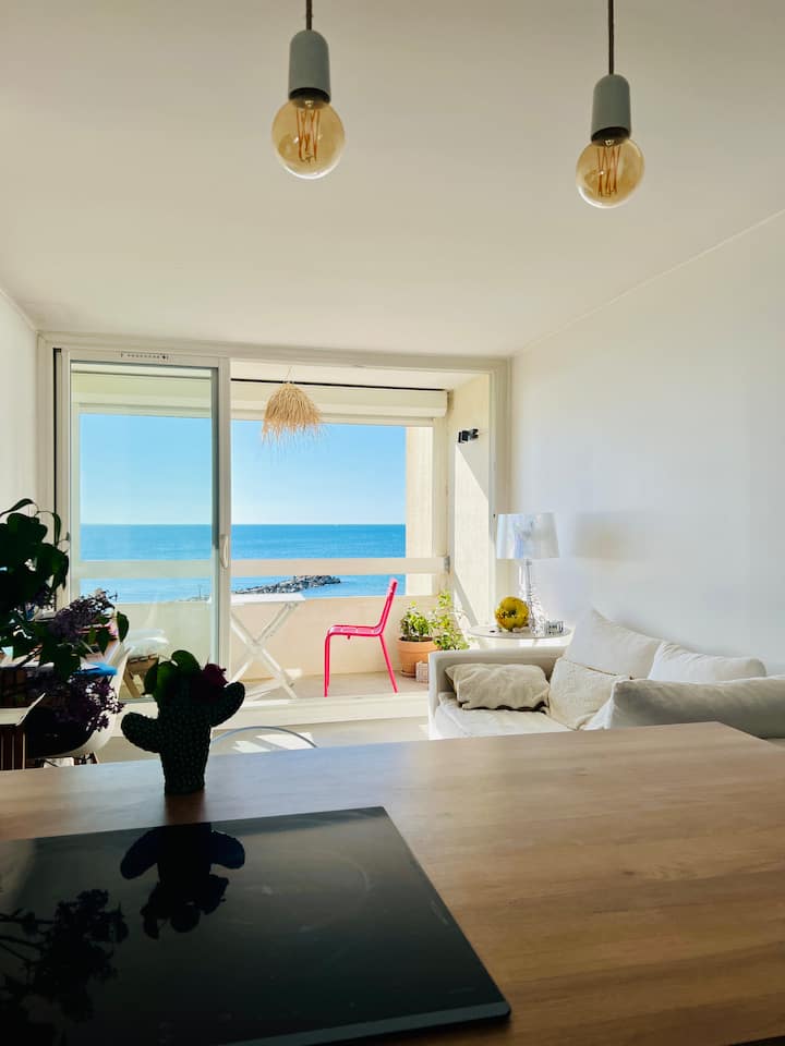 Véritable Cocon-terrasse Vue Mer - Palavas-les-Flots
