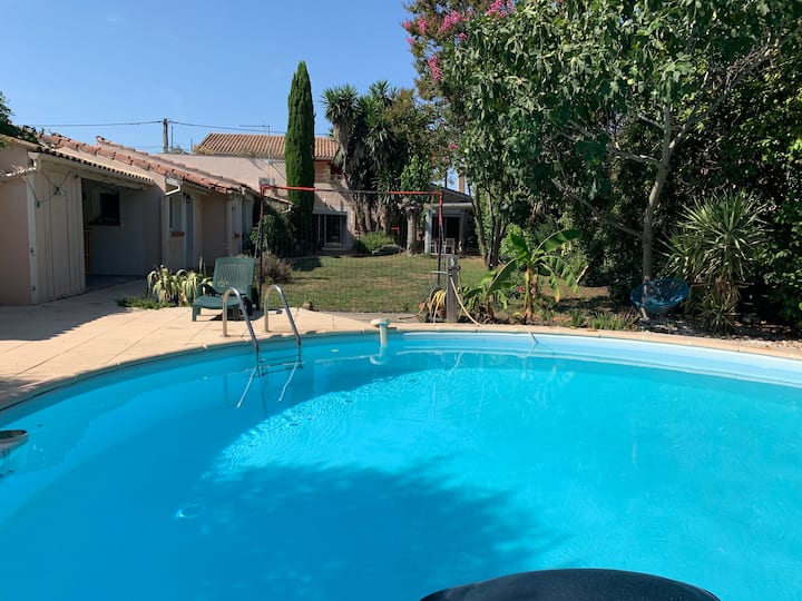 Maison De Ville Lunel à 20 Min De La Mer - Lunel