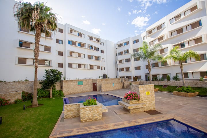 Le Saphir - Piscine Et Plage En Famille - Agadir