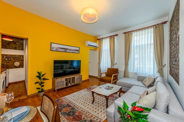 Galata Charm W/ Exclusive Rooftop Terrace - Karaköy