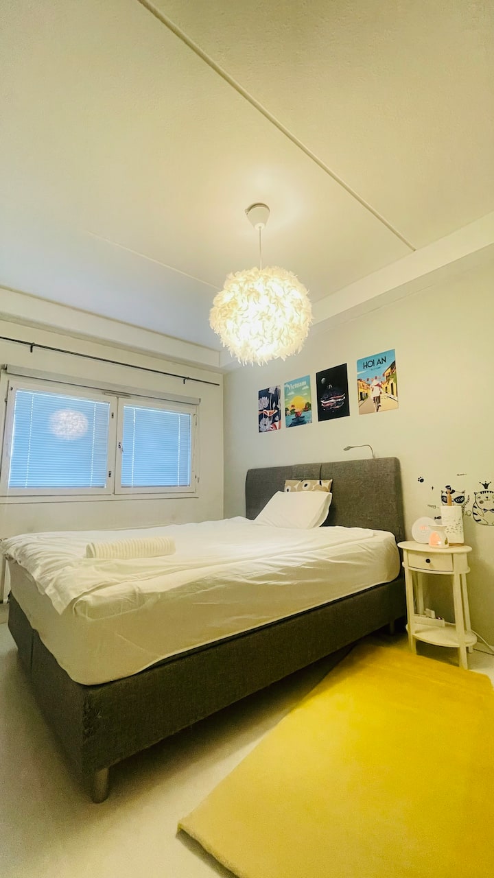 A Private Bed Room In A Modern And Renovated House - Lahti