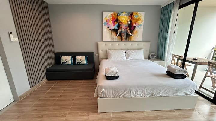 310 Modern Studio Zuza Rooftop Pool Patong Beach - Patong Beach