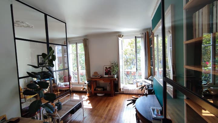 Bohemian Appartment In "Jourdain Village" - باريس