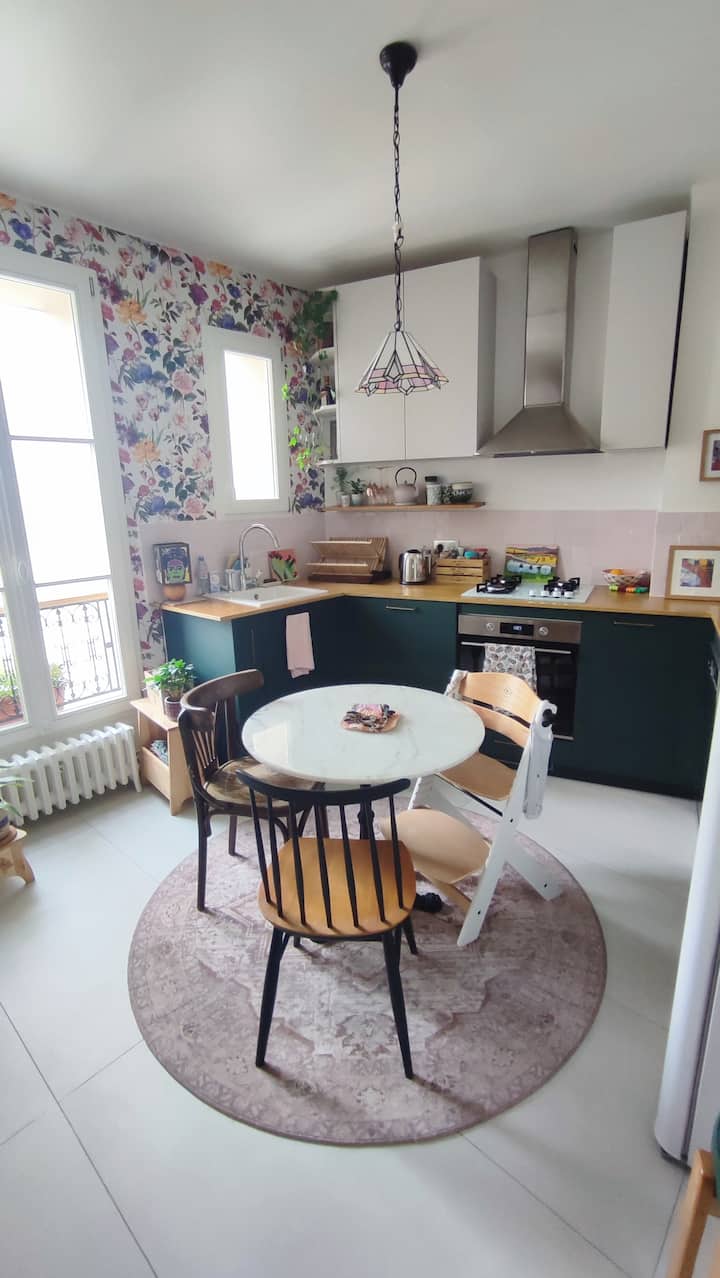Bohemian Appartment In "Jourdain Village" - Paris