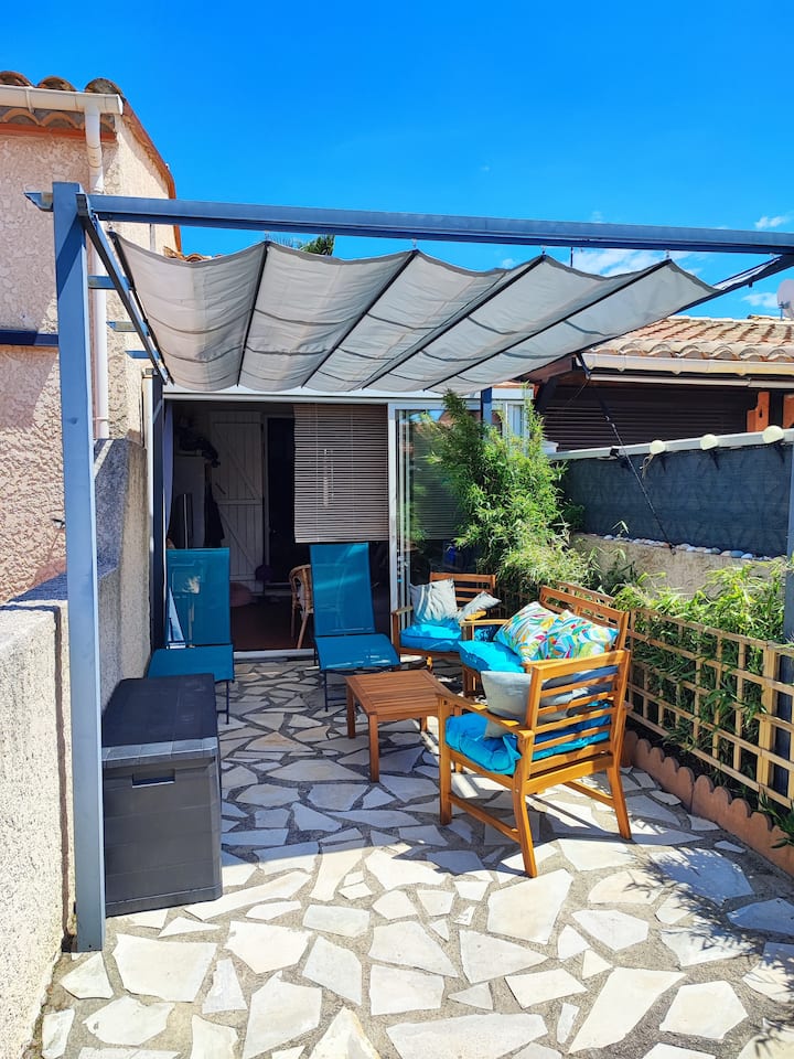 Charmant Pavillon Climatisé St Cyprien Plage 600m - Saint-Cyprien