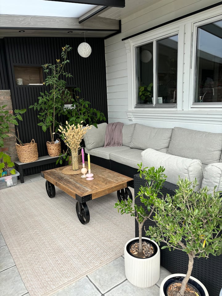 Pleasant Villa With Garden Room - Stavanger