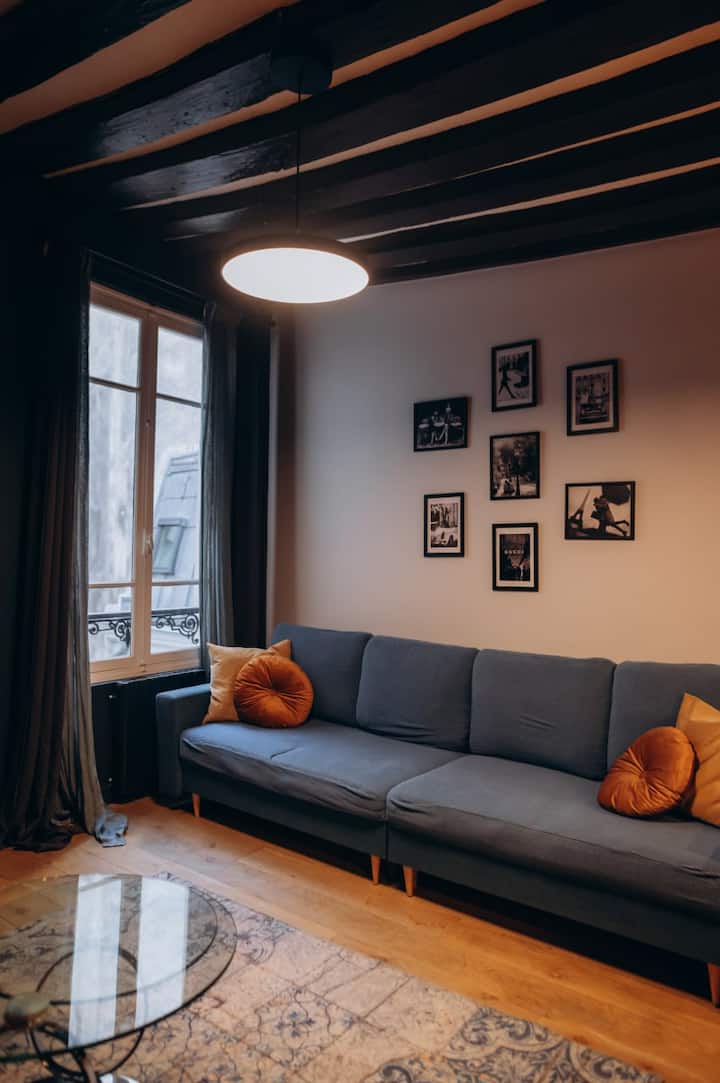 Charming And Authentic Flat Near Notre Dame - Église Saint-Eustache