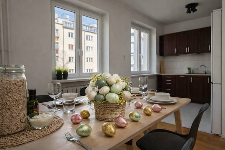 Oomph Warsaw Central 3-bedroom Flat - Warszawa