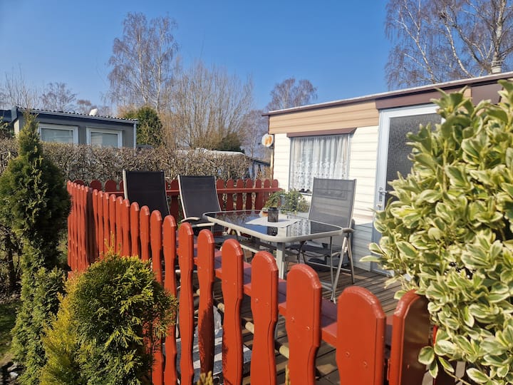 Urlaub Im Mobilheim Direkt Am Hafen - Thiessow