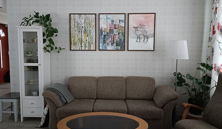 Oikolatalo, Iso Terassi Ja Upea Ulkosauna - Oulu