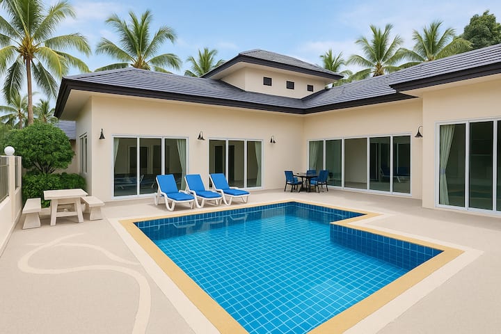 5 Bedroom Private Pool Villa (Golf) -For 10 Guests - Phuket