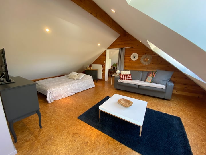 Studio à La Campagne - Spa