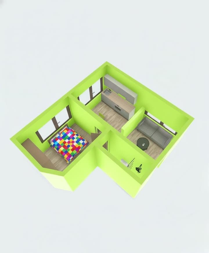 Mini Apartment, Great City And Volcanoes View - Quito (Ecuador)