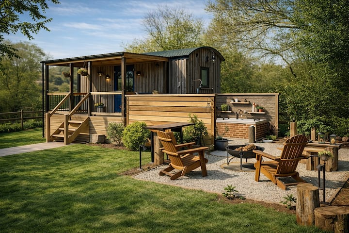 Romantic Retreat Beside The River | Star Lit Bath - Taunton