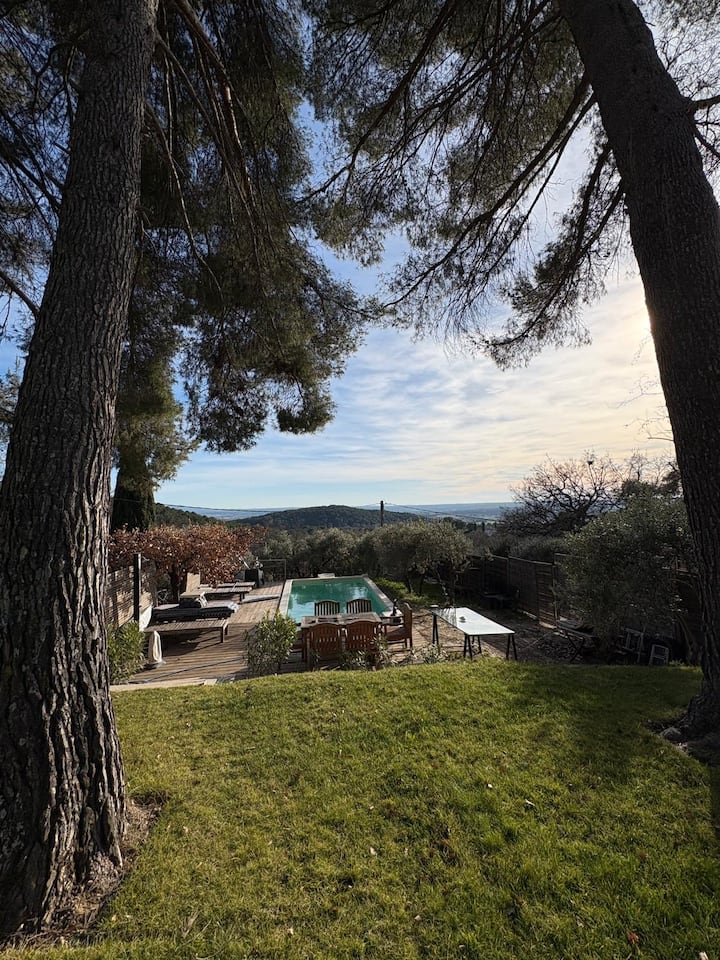 Magnifique Villa (Toute Climatisée) Avec Piscine - Aix-en-Provence