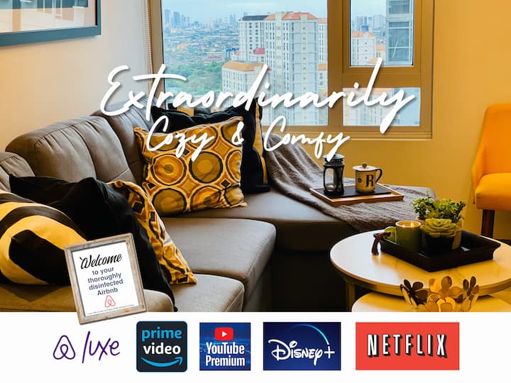 Spacious 1br Modern Condo Unit Near Edsa Shangrila - Pasig