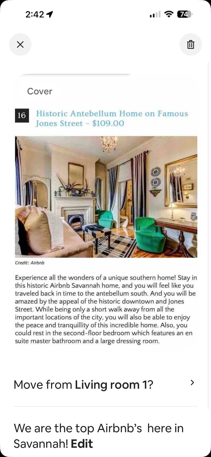 Beautiful Historic Antebellum Getaway On Jones St. - Savannah, GA