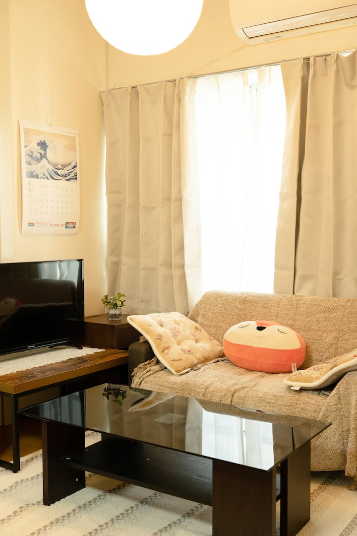 ①Retro 2br Jpn Apartment+new Beds ー Ikebukuro Area - Asaka
