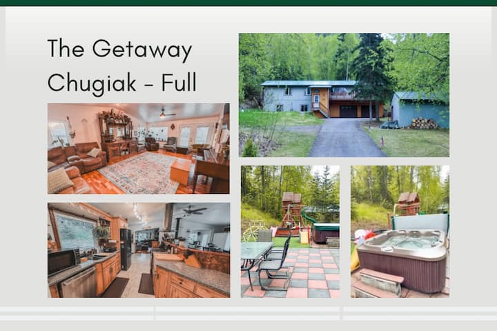 The Getaway Chugiak 5bdr/3bth Hot Tub & Playground - Anchorage
