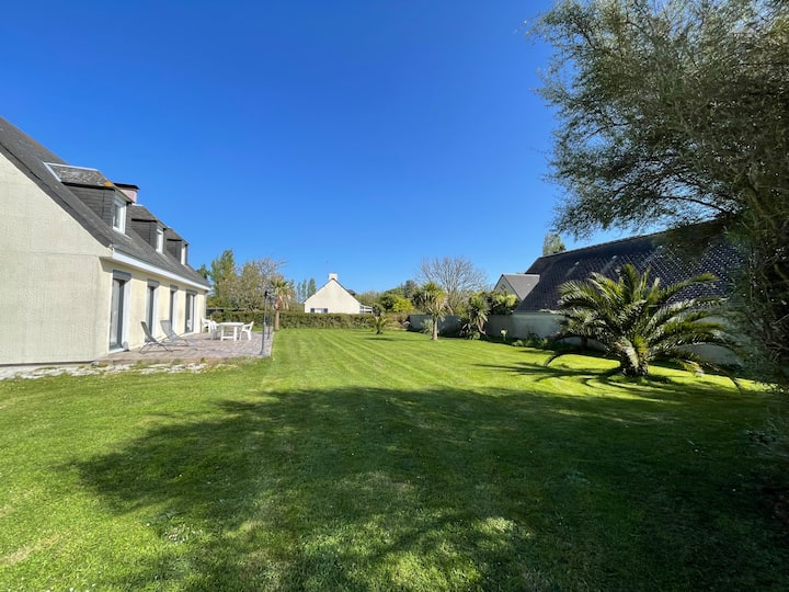 Villa Le Pré Vert. 5 Chambres. Bord De Plage. - Plage de Saint-Vaast-la-Hougue