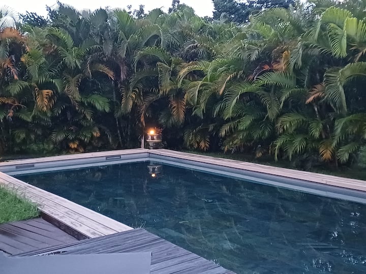 Villa 12 Couchages. Piscine Sécurisée, Citerne, - Guadalupe