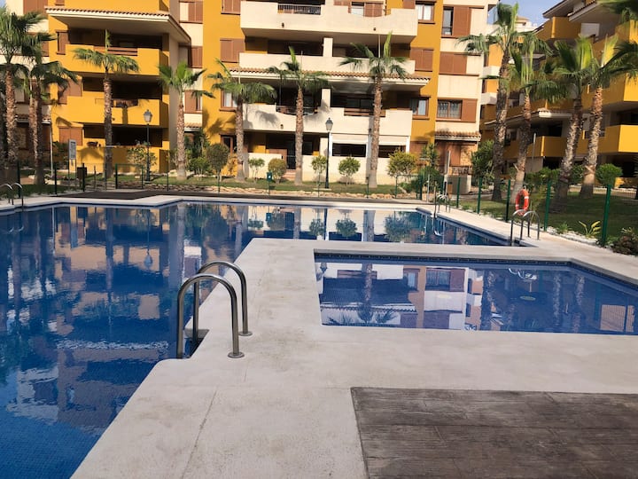 Cozy Apartment Near A Beach. Terrasse, Sea View - Playa Flamenca