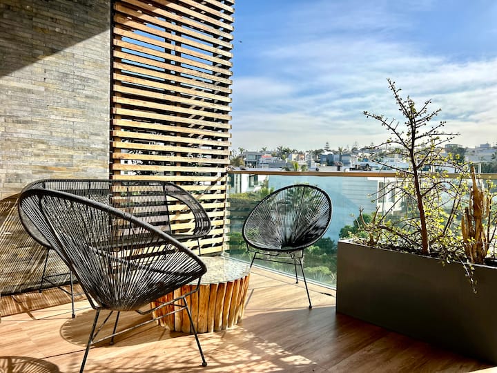 Studio Standing | Terrasse & Piscine | Proche Mer - Casablanca