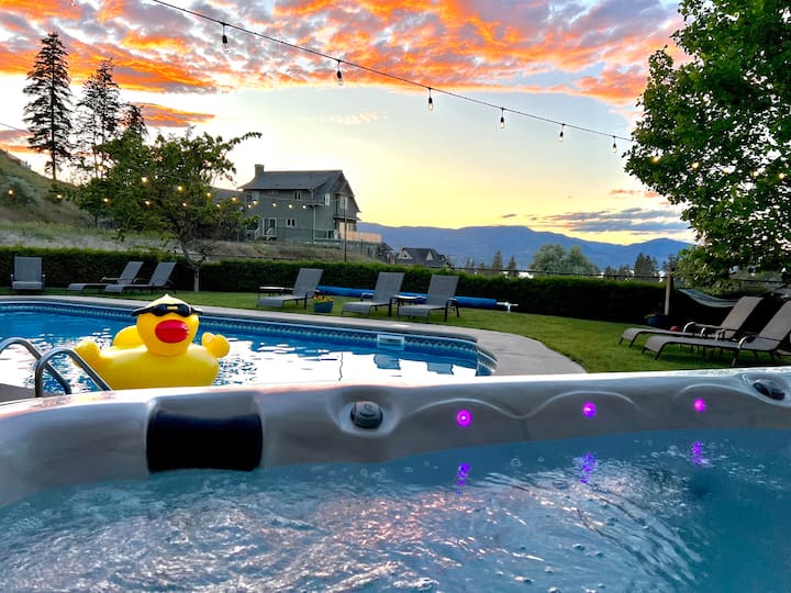 View Suite W/pool & Hot Tub - Kelowna