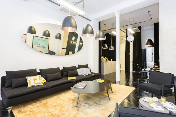 Habitat Parisien -2ch/2sdb Clim Loft à Montorgueil - París