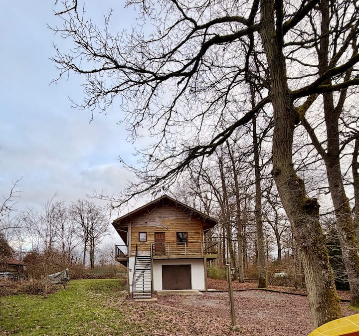 Chalet En Ardennes à Erezée Au Calme Et Au Vert - Hotton