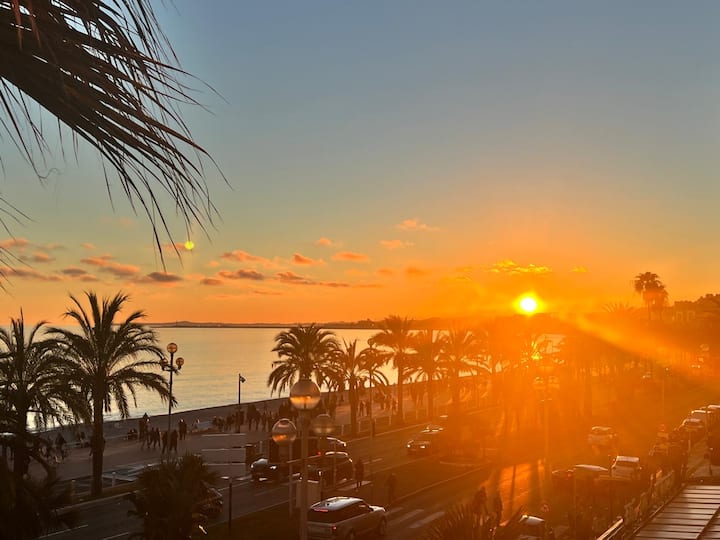 Superbe Studio Vue Mer Sur Promenade Des Anglais - Musée Matisse, Nice
