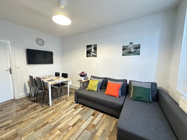 Appt 4 Personnes Proche Chu Parking Gratuit 1er - Rouen
