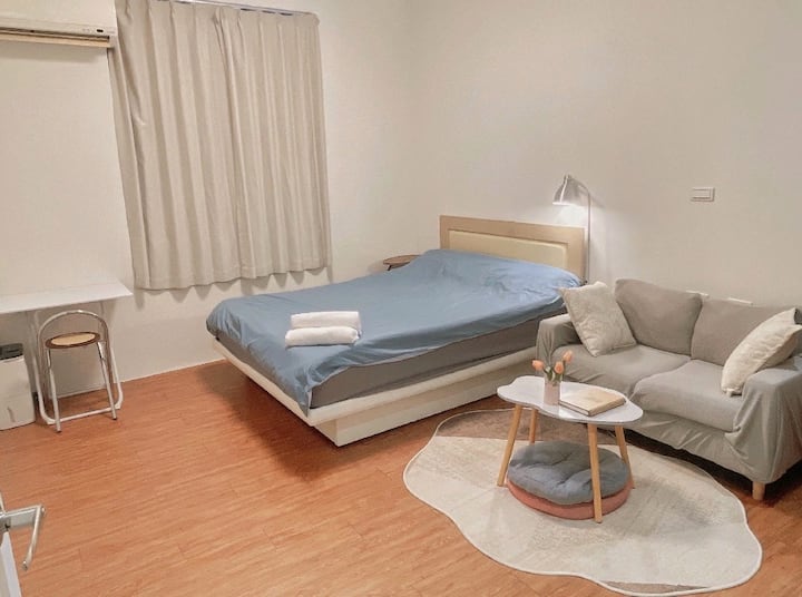 Cozy Private Room Near Ncku& T Bike&train Station - 新市區