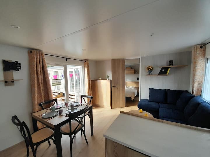 Mobil Home Dans Super Camping 4* - La Palmyre