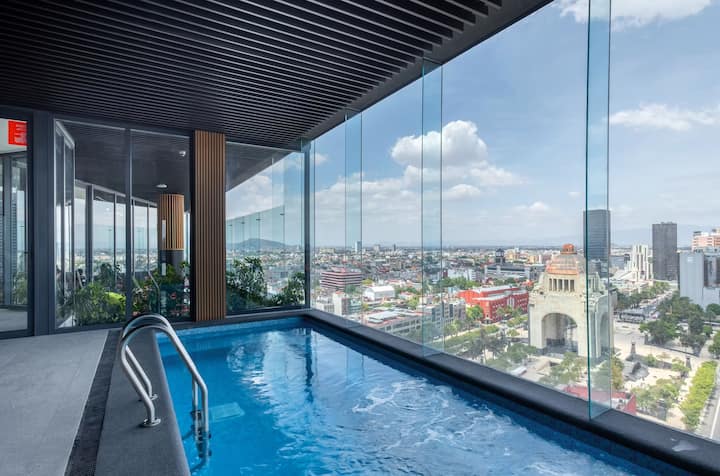 Moderno Loft Cdmx Con Amenidades De Lujo - Mexico City