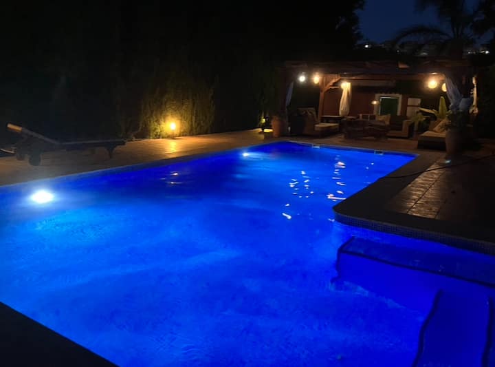 Beautiful Villa With Swimming Pool And Bbq For 8 - Alicante