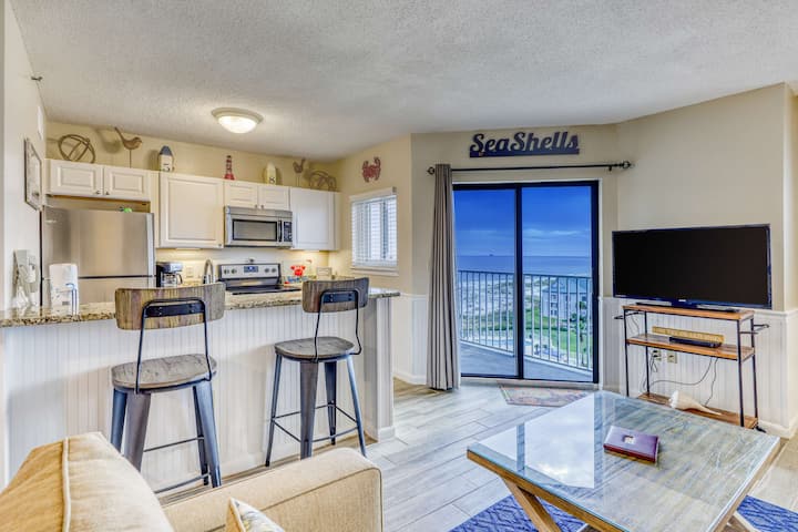 2br Oceanview 7th-floor | Balcony | Pool - Alabama