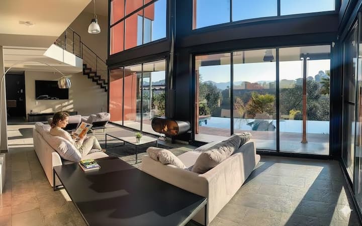 Design House With Pool, Cinema, Gym And Barbecue - Cardedeu