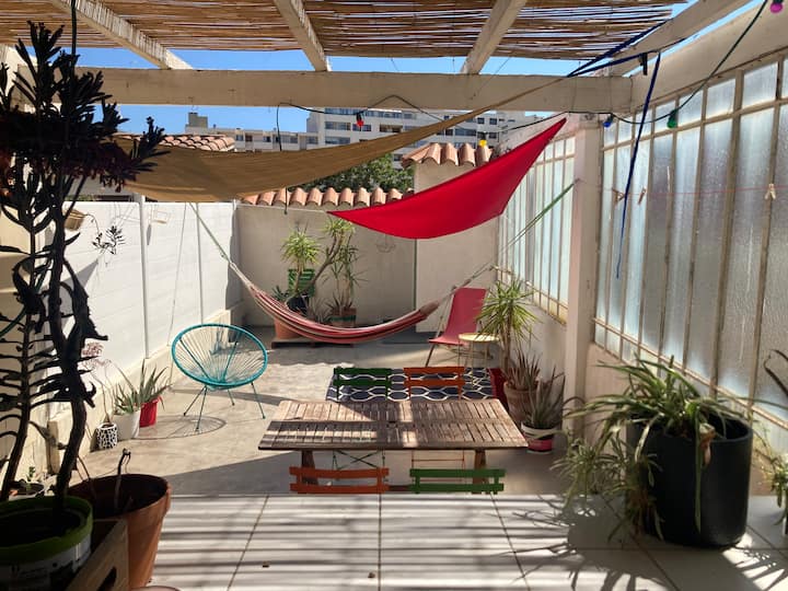 Duplex 110m2. Terrasse Ombragée. - Marseille