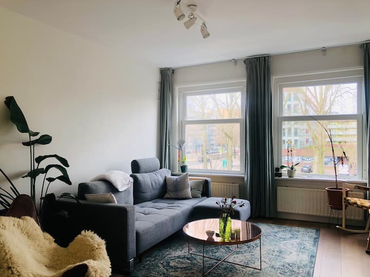 Bright Quiet Furnished Apartment With Canal View - Ámsterdam