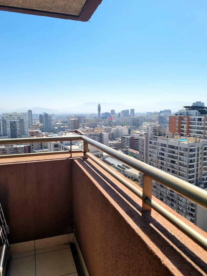 Depto Metro Santa Lucia, Vista Espectacular! - Independencia